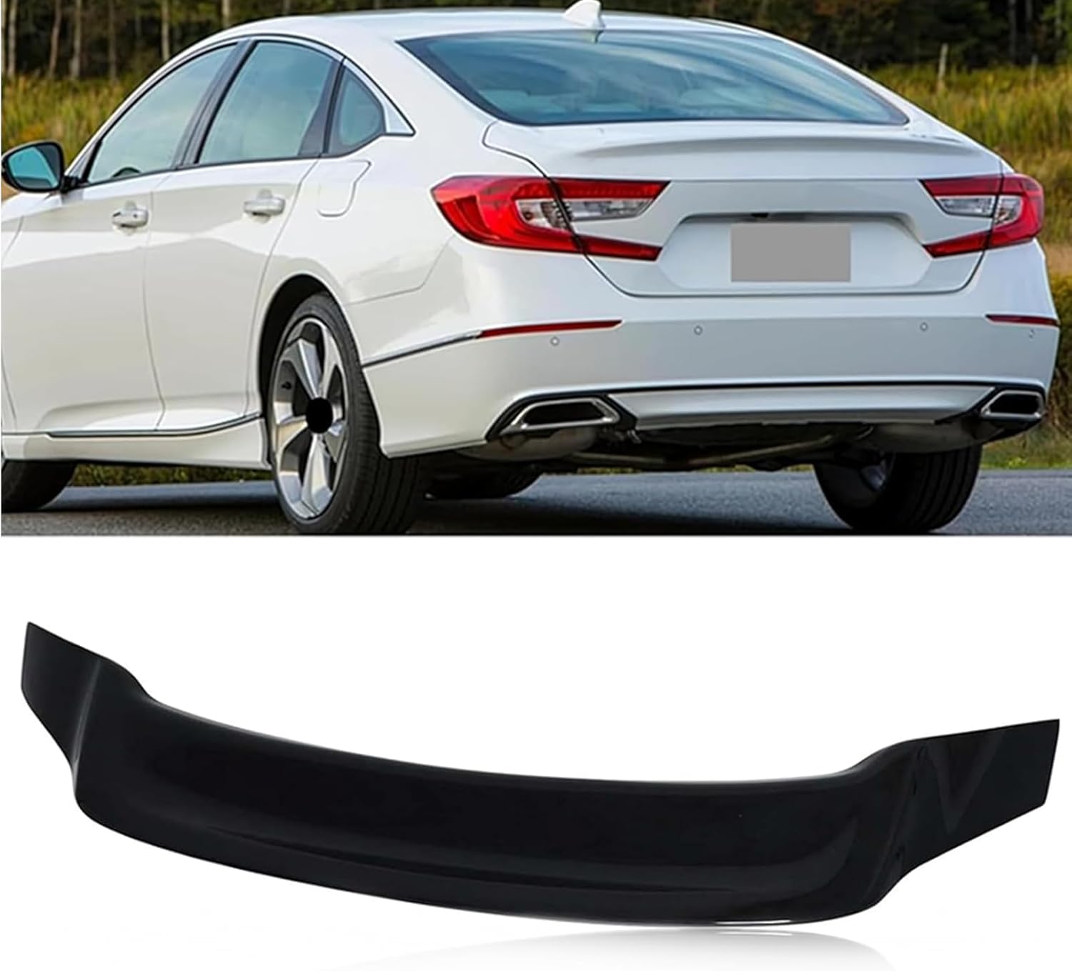 MotorFansClub Rear Spoiler Trunk Wing Fit for Honda Accord,Fit for Hon ...