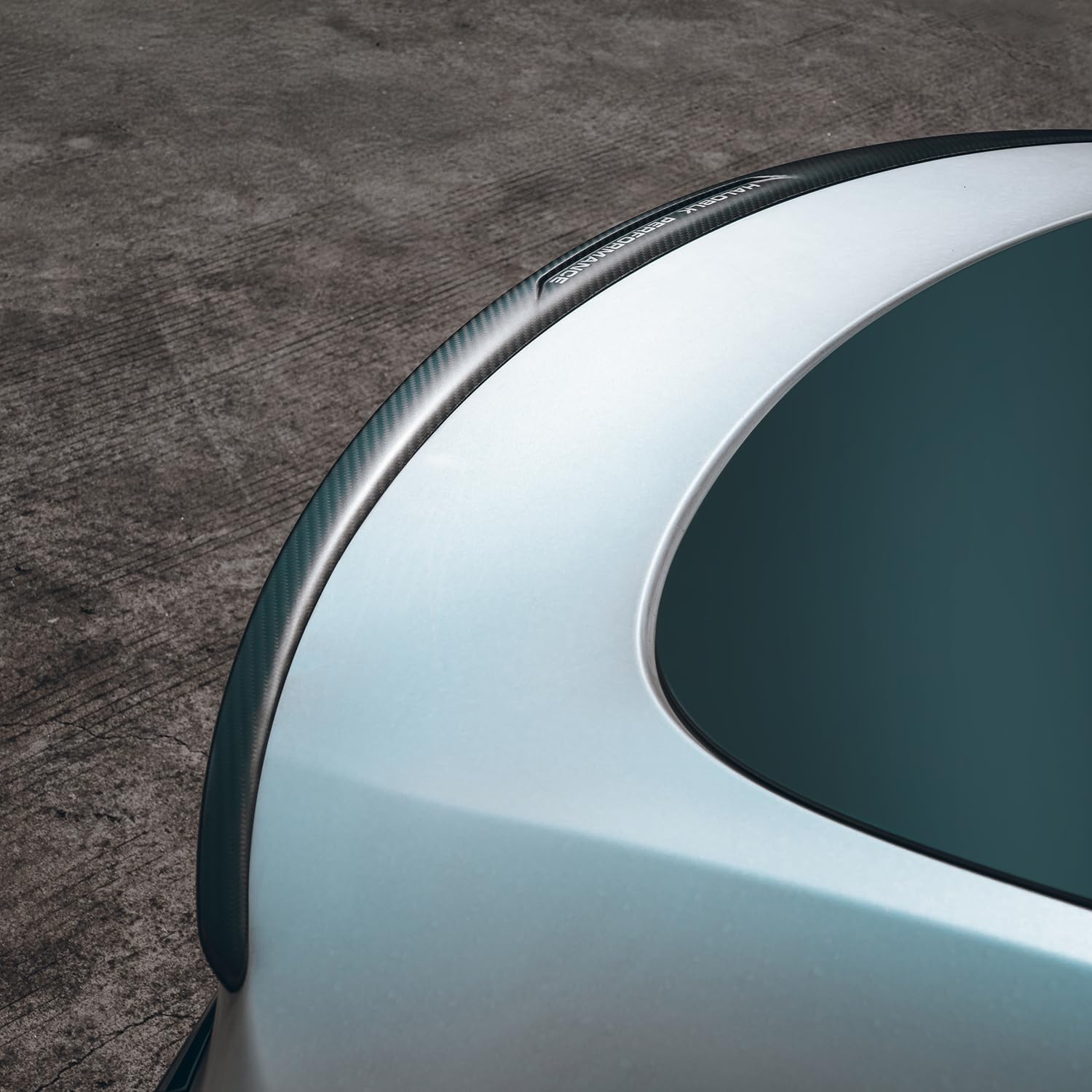 HALOBLK Performance Carbon Fiber Spoiler Designed for Tesla Model Y (2 ...